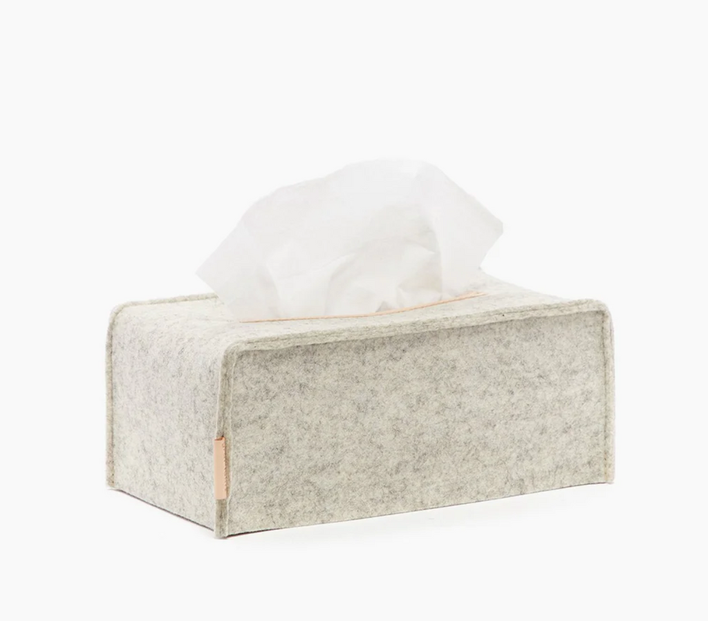 Graf Lantz :: Large Felt Tissue Box — Lake